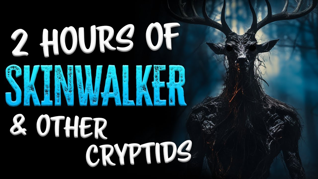 2 HOURS of Creepy SKINWALKER & CRYPTID Scary Stories | RAIN SOUNDS ...