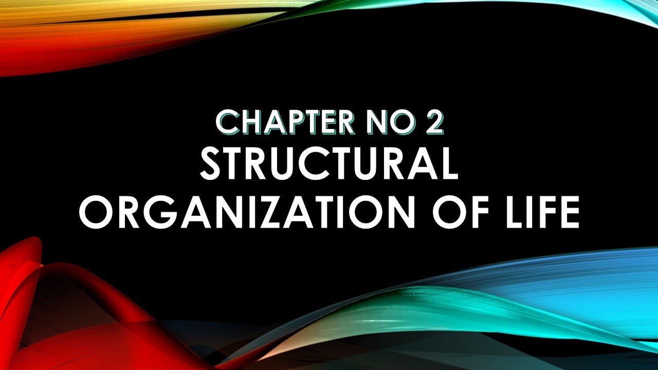 Subject Biology, Class 9, Lecture no 7 Ch 2, Structural Organization of ...