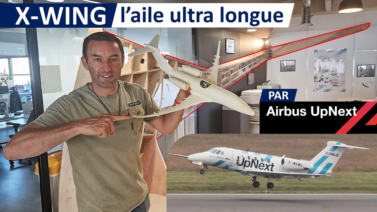 [X-Wing] L'aile anti-turbulences ultra efficace qui va révolutionner l'aviation - par Airbus ...