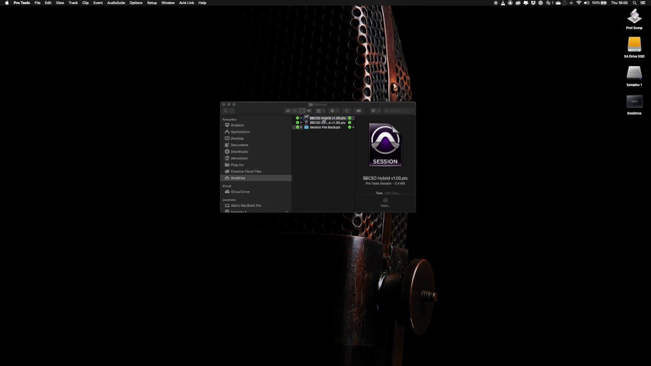 Spitfire BBCSO Hybrid Template - Protools version - YouTube