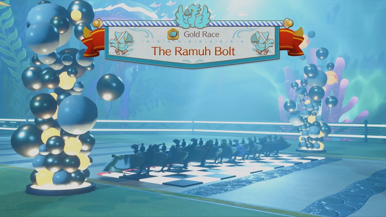 Final Fantasy VII Rebirth - Gold Race: The Ramuh Bolt - YouTube