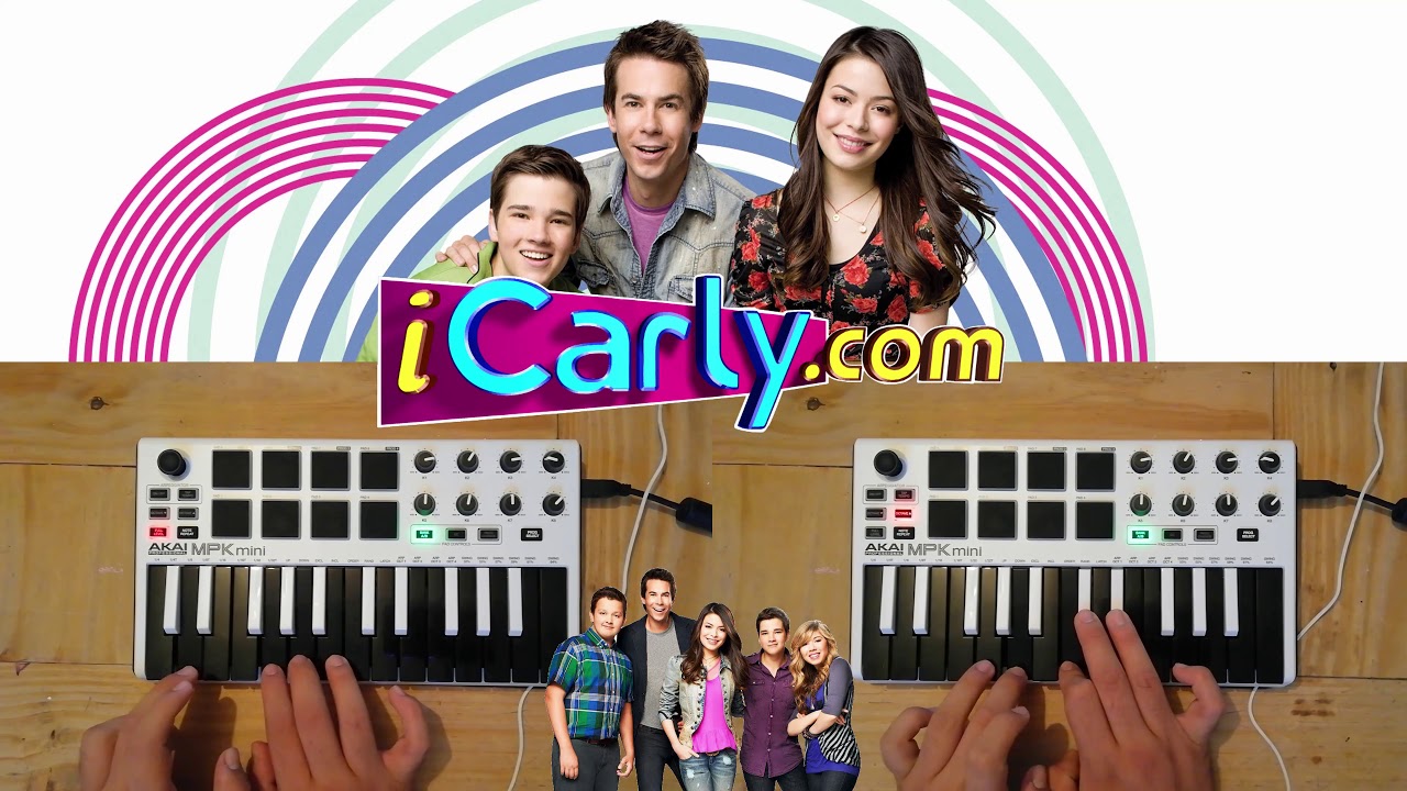 iCarly Theme (COVER) AKAI MPK MINI MK2 - YouTube