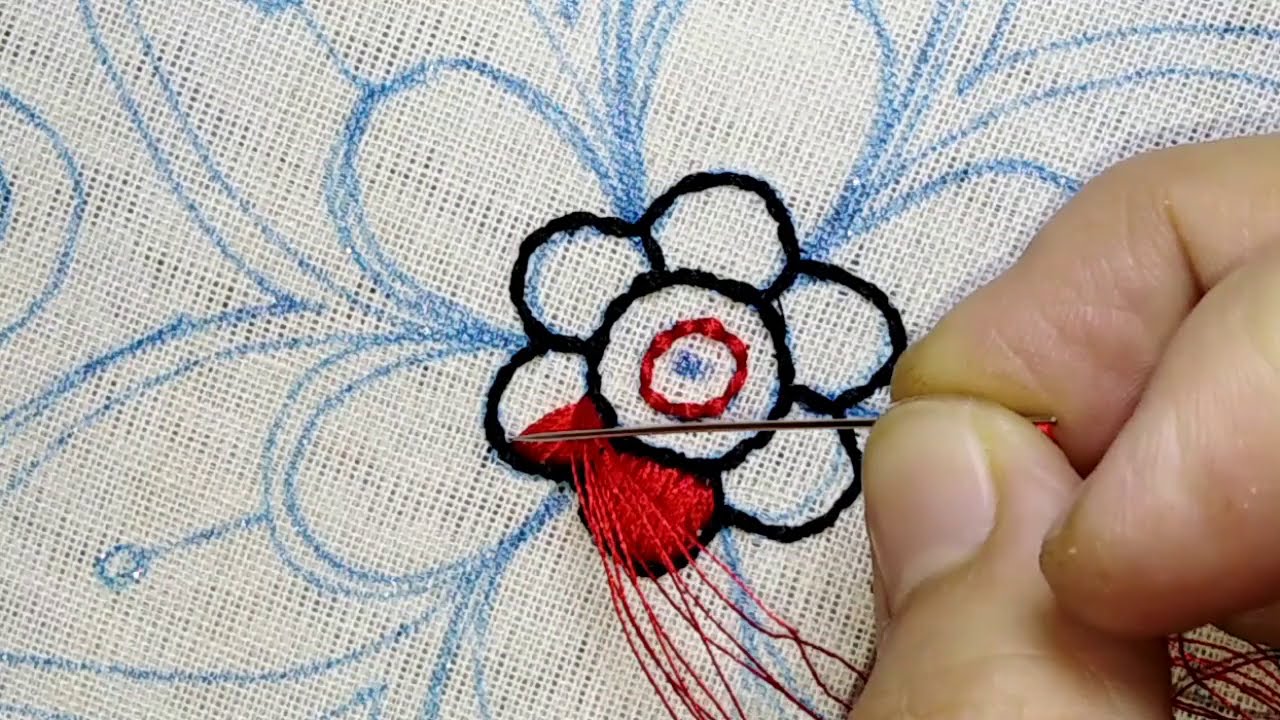 Nakshi kantha design stitch-103 PART-1,how to stitch nakshi kantha,নকশী কাঁথা সেলাই, नक्षी कंध ...