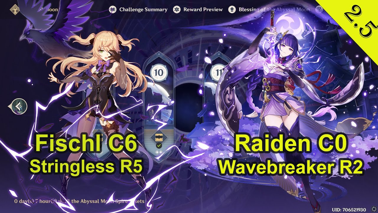 F2P Friendly Raiden national team & Kazuha electro team spiral abyss 2. ...