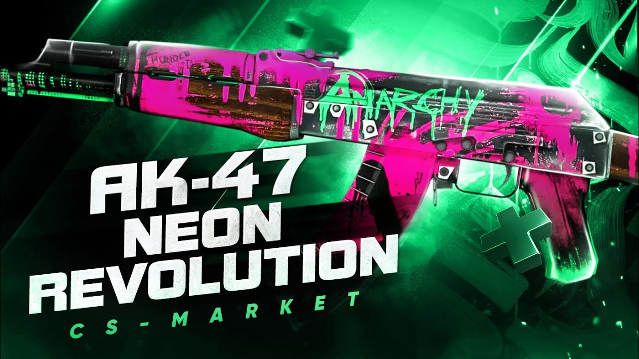 AK-47 | Neon Revolution / AK-47 | Неоновая Революция / CS2 - YouTube