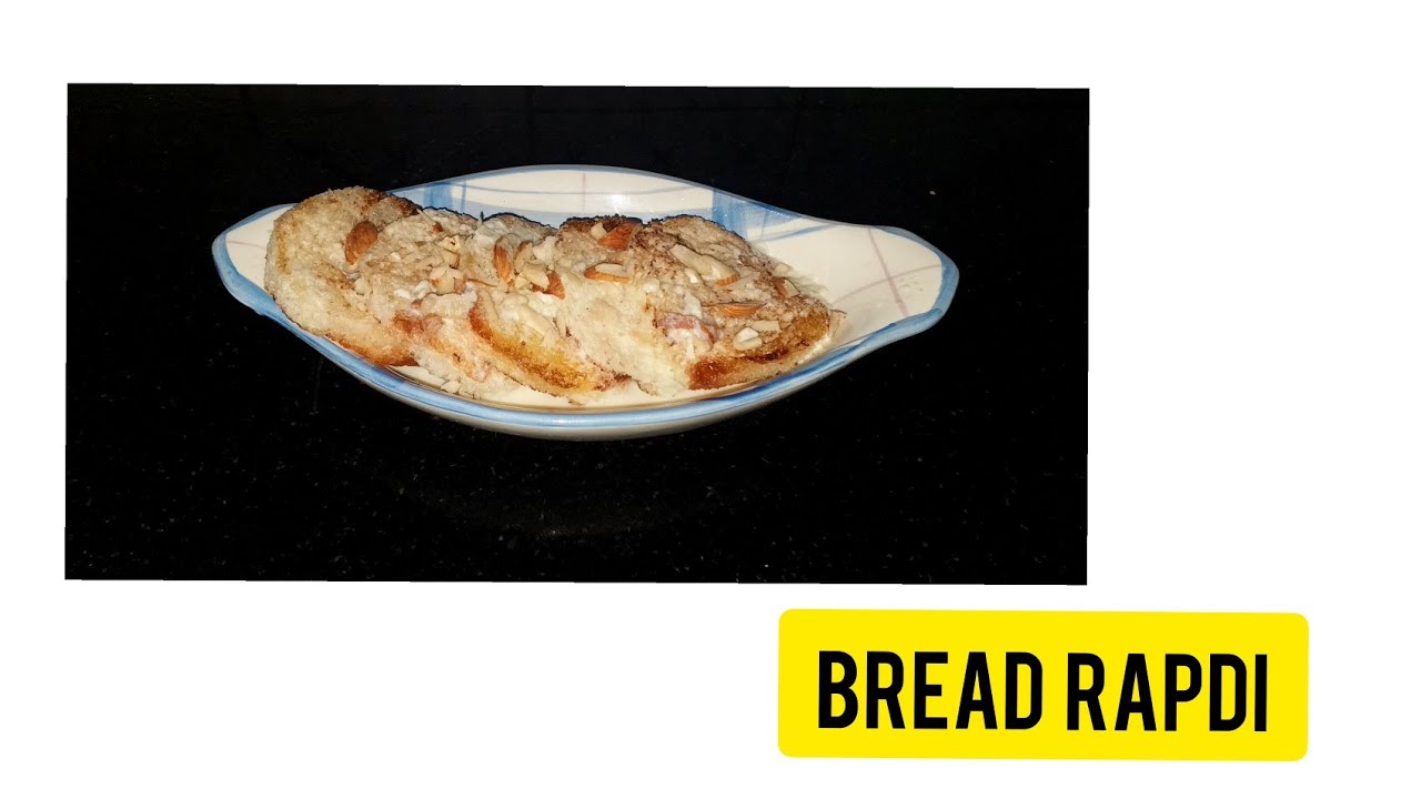 Our 1st recipe, BREAD RABDI😋 - YouTube