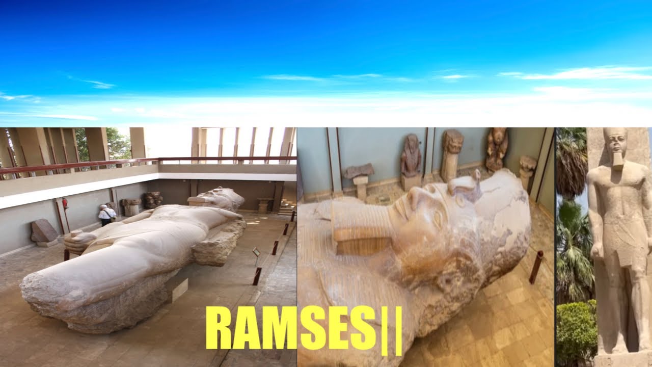 Statue Of Ramesses || | The Pharaoh At The Time Moses ( AS). - YouTube
