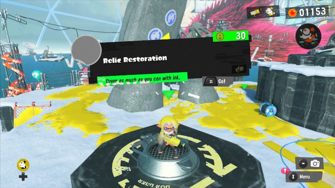 Splatoon 3 - Hero Mode - Site 1-5: Relic Restoration - YouTube