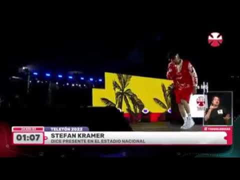 ! stefan kramer -Bad Bunny- rutina completa en teleton Chile.. #teletonchile #badbunny # ...