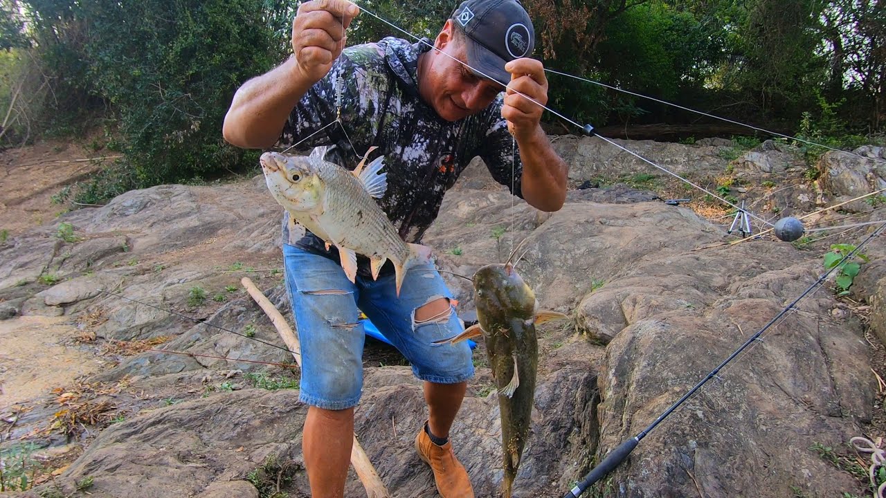 COMO PREPARAR A MASSA LOCA PARA CORIMBA (#pescaria #riomiranda # ...
