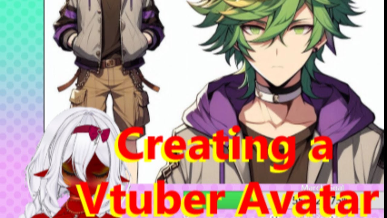 Ari Luca Vtuber Design Part 1! - YouTube