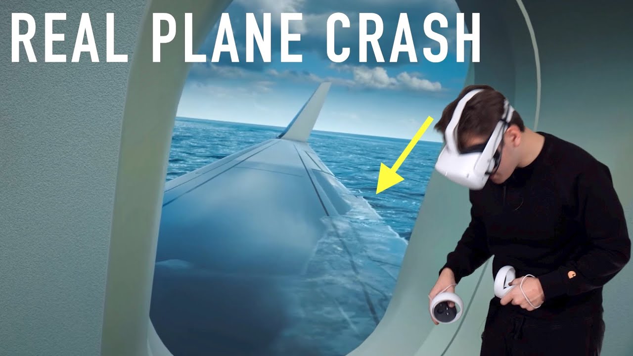 Surviving A Plane Crash - Flight Attendant VR Simulator - YouTube