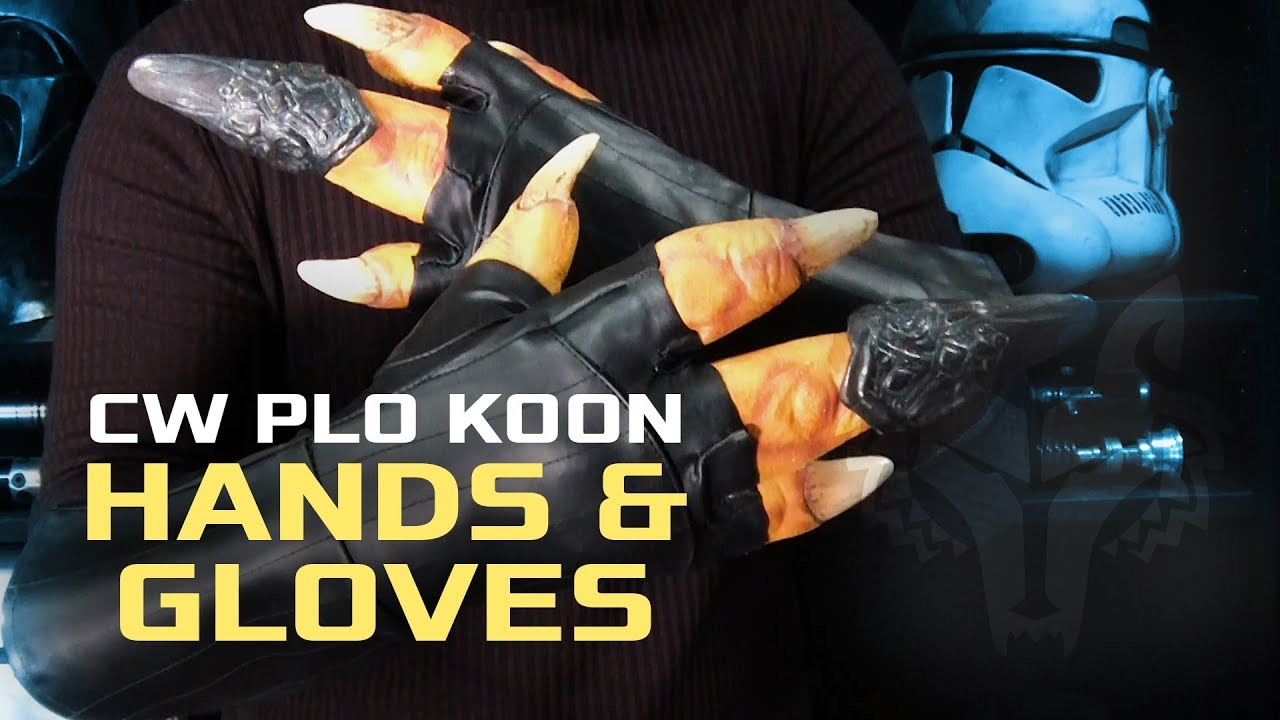 Clone Wars Plo Koon | Hands and Gloves - YouTube