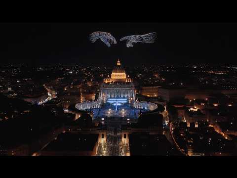 Vatican - Behind The Scenes - 3,000 Drones Recreate Michelangelo's Sistine Chapel - A Nova Sky Story