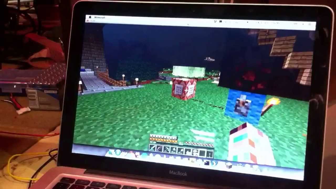 Redstone Lamp IRL - YouTube
