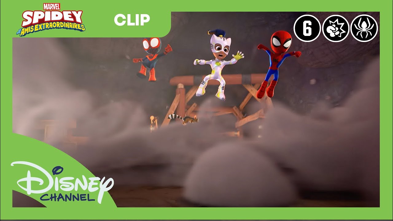 Spidey et ses Amis Extraordinaires | Recherche d'Or | Disney Channel BE ...