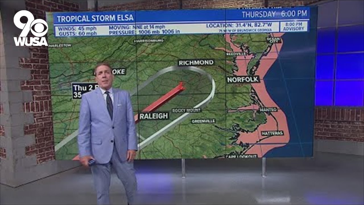 Tropical Storm Watch for Calvert, St. Mary's. Here's when it will ...
