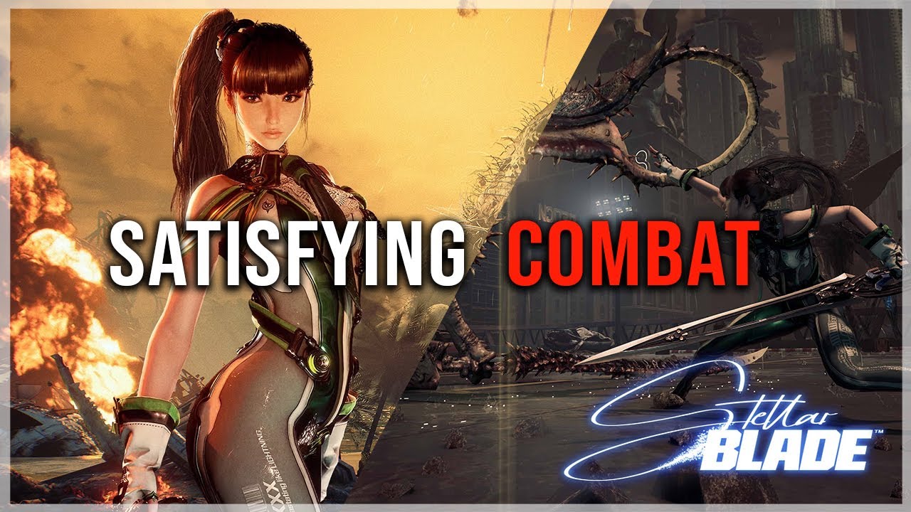 Stellar Blade combat is SO SATISFYING! - YouTube