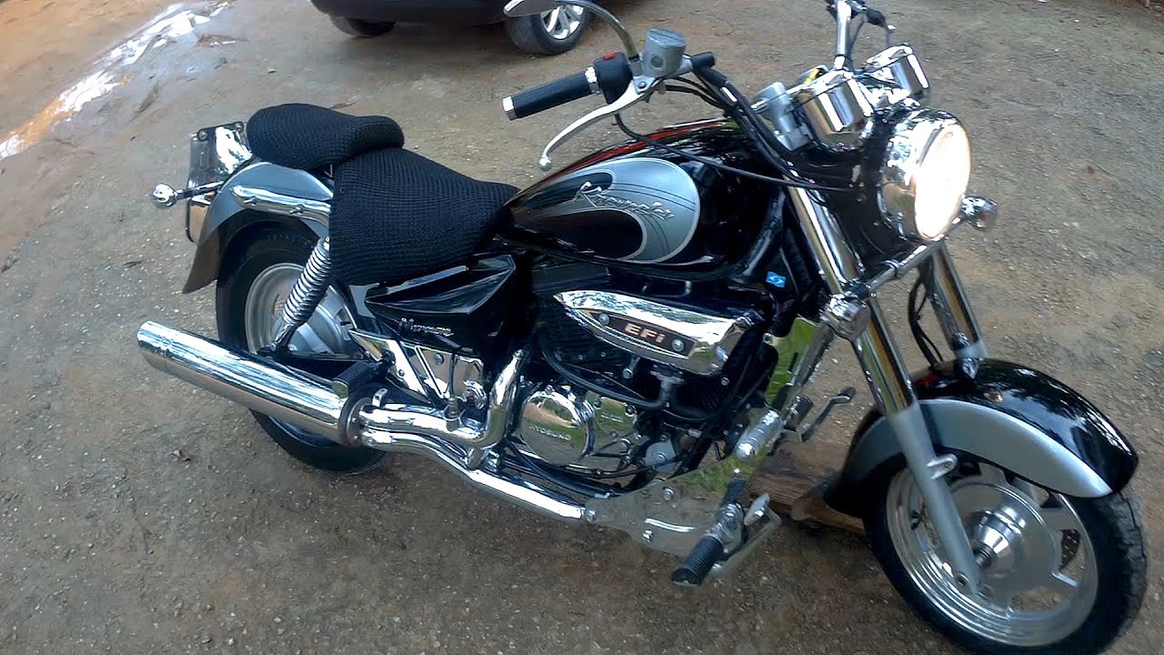 Minha Mirage 250, Detalhes da moto, Ronco Video na íntegra. - YouTube
