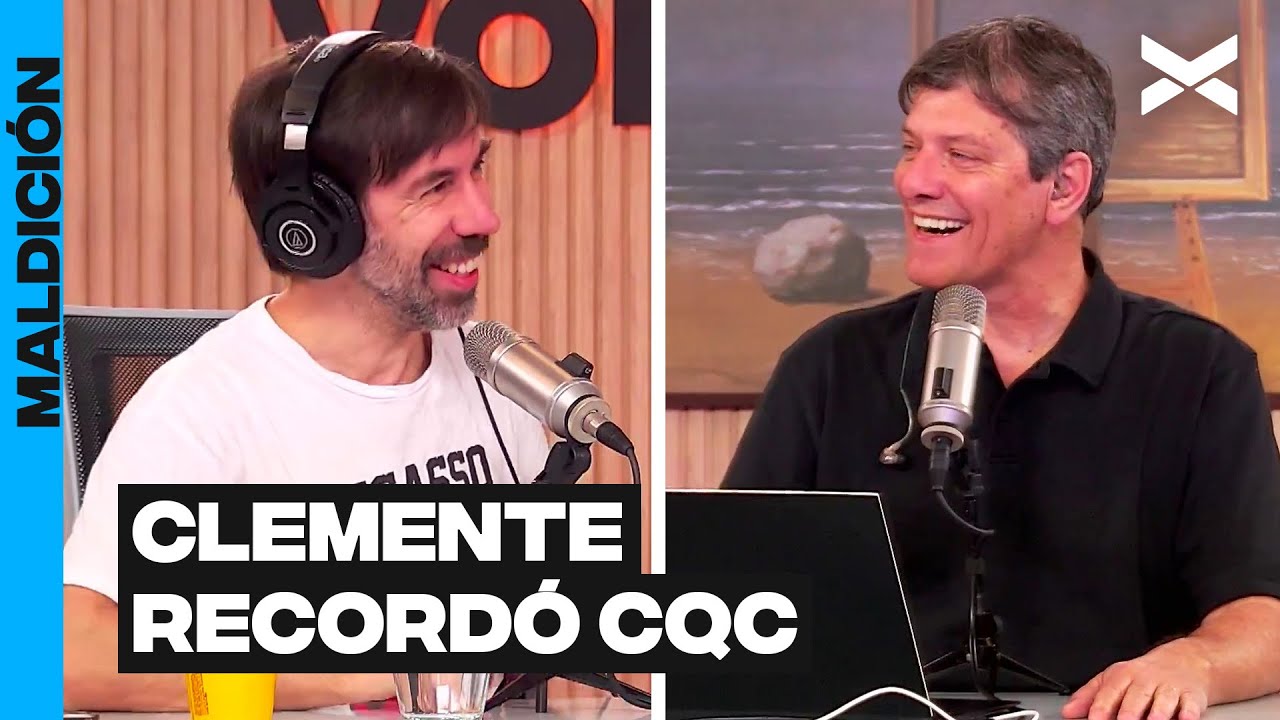 CLEMENTE CANCELA Y PERGOLINI RECORDARON CQC | #Maldicion - YouTube