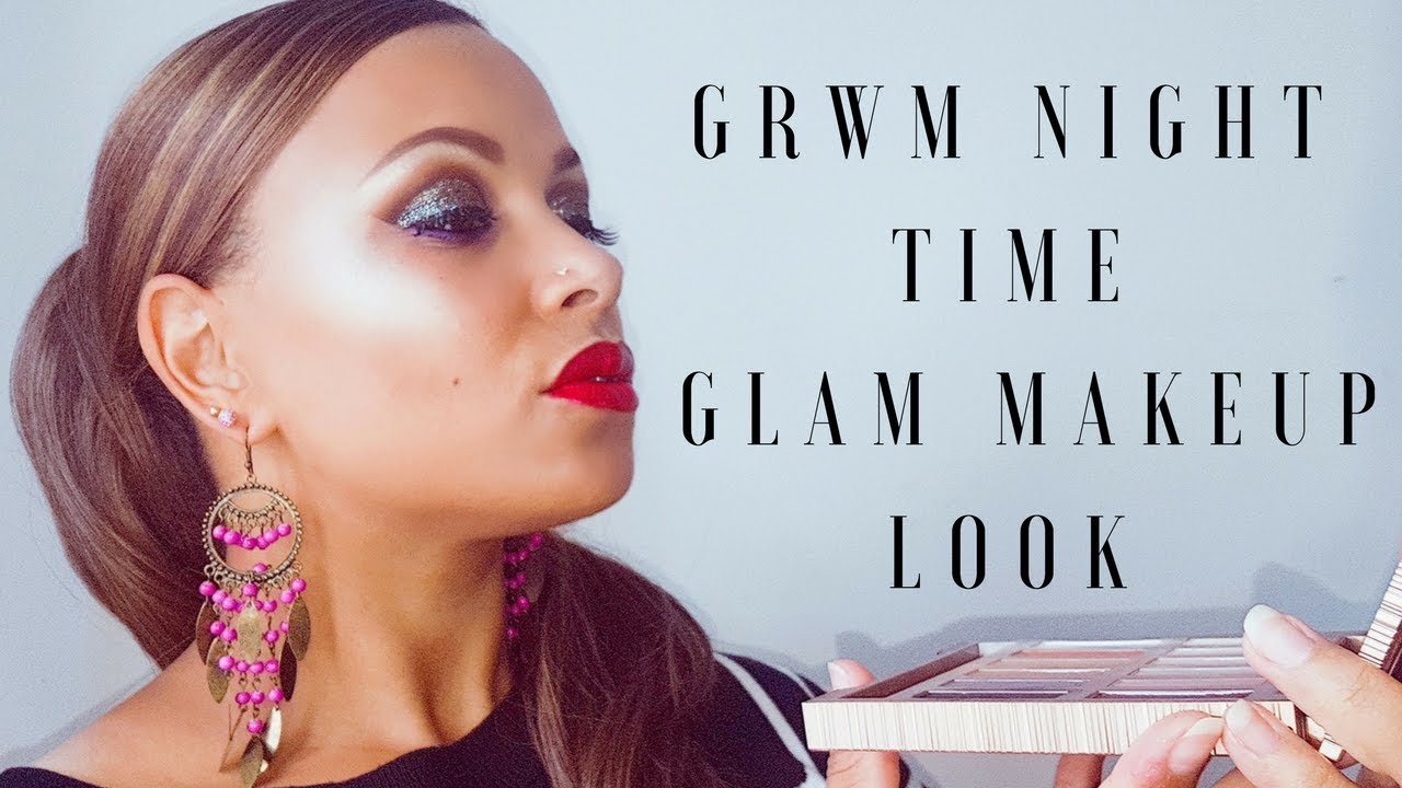 GRWM FULL GLAM NIGHT OUT MAKEUP LOOK | MAKEUP BY TINA H - YouTube