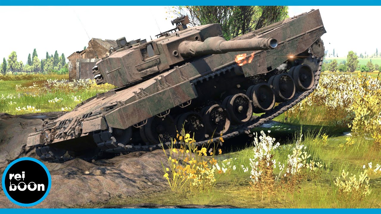 War Thunder - Ihr wollt Leopard 2 Action - Ihr kriegt Leopard 2 Action - Danke ans Gegnerteam ...