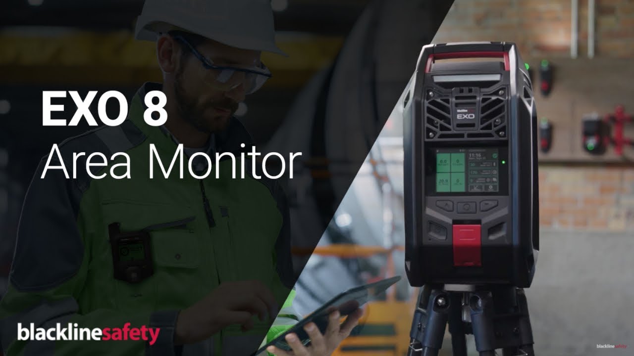 EXO 8 Area Monitor - Gas Detection Systems | Blackline Safety - Lone ...