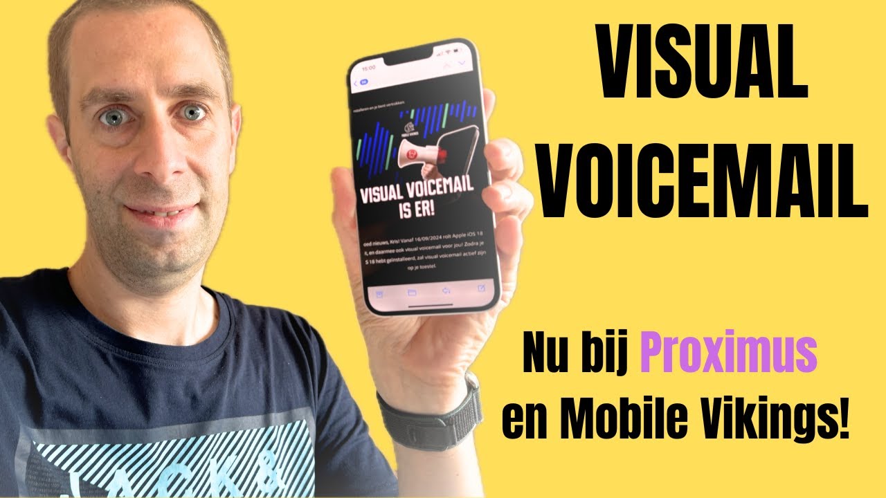 VISUAL VOICEMAIL, NU OOK BIJ PROXIMUS EN MOBILE VIKINGS! - YouTube