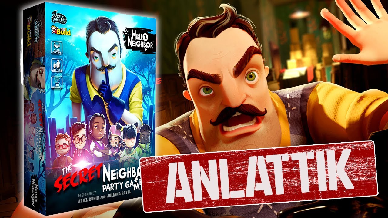 Hello Secret Neighbor Kutu Oyunu Nasıl Oynanır? - YouTube