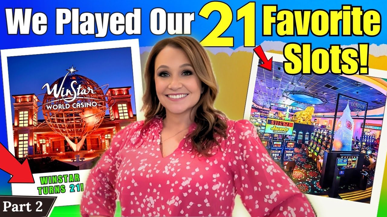 I Gambled on My FAVORITE 21 SLOTS AT Winstar Casino! Part 2! - YouTube