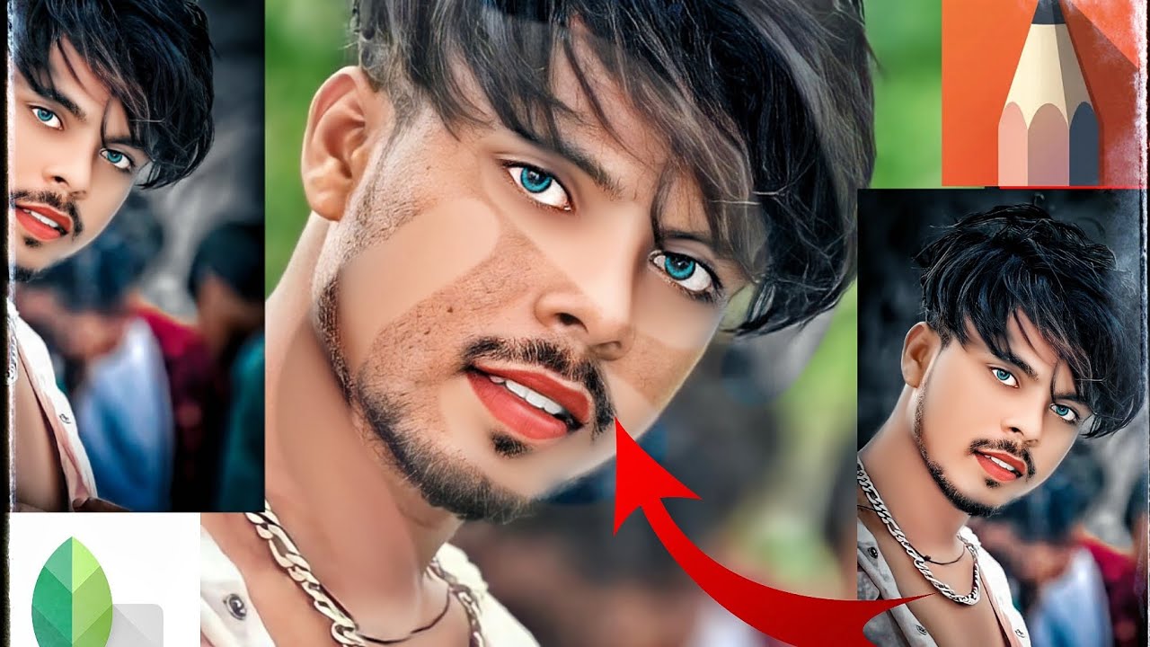 eye lence photo.editing ll face smooth photo editing ll sketchbook ...
