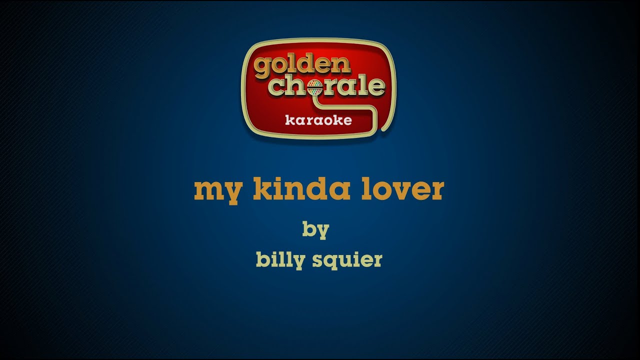 billy squier - my kinda lover (karaoke) - YouTube