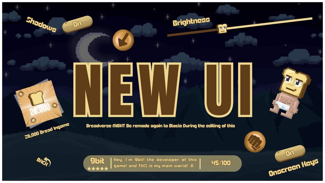 I Remade This Game's UI Because I Didn't Like It - Blocia / Breadverse - YouTube