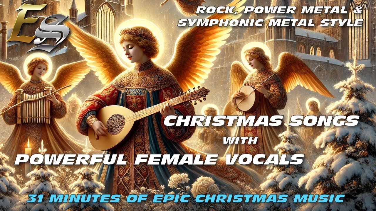 Epic Christmas Songs with Powerful Female Vocals | 8 songs / 31 min ...