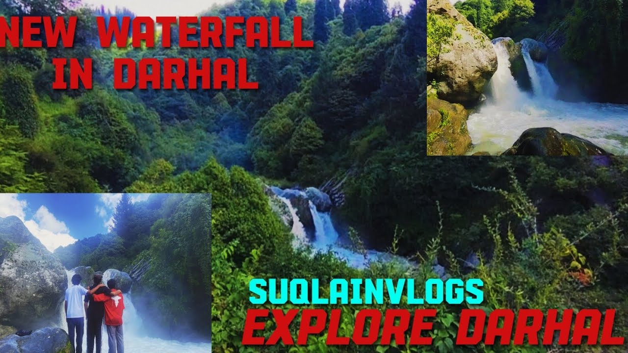 new waterfall in #darhal #rajouri | watch and enjoying amazing view of ...