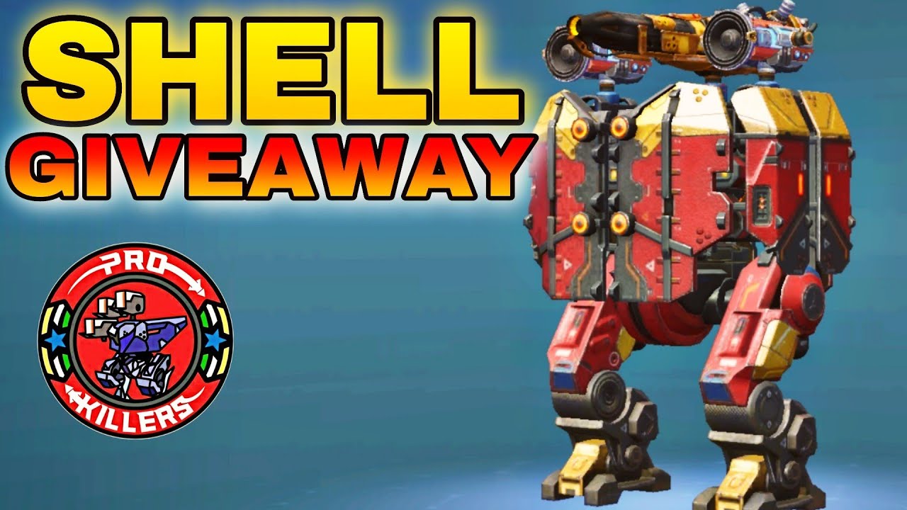 War Robots Shell Giveaway | PRO KILLERS - YouTube