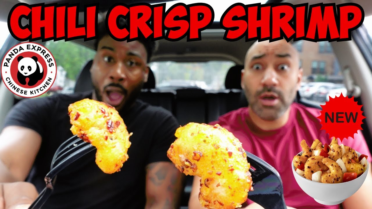 Panda Express - New Chili Crisp Shrimp Review 🍤🌶️🥡 - YouTube
