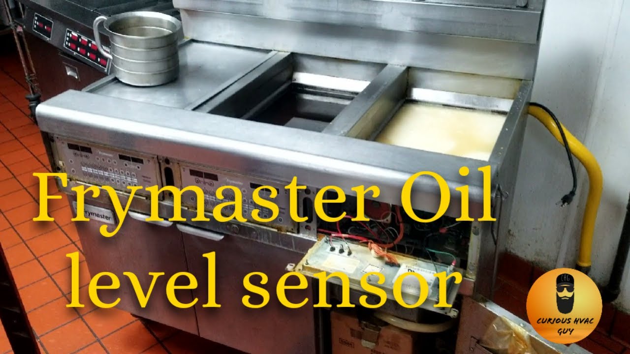 Frymaster oil sensor change out - YouTube