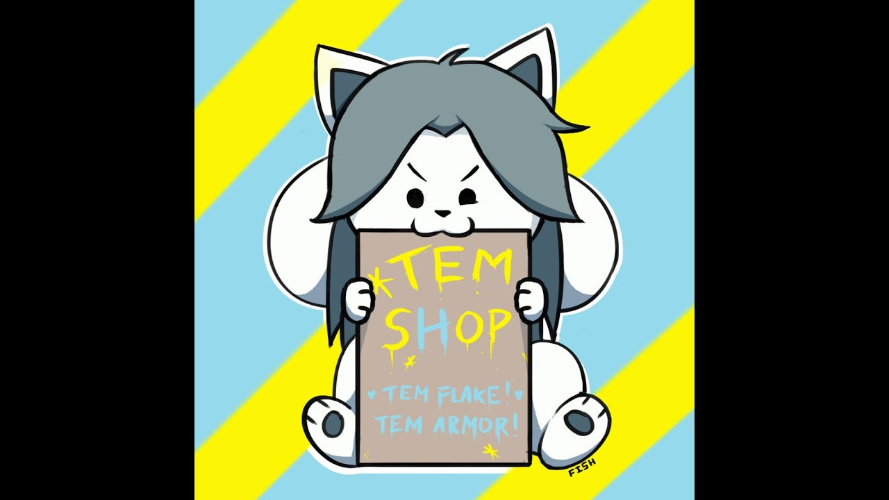 Undertale:Temmie Village + Tem Shop - YouTube