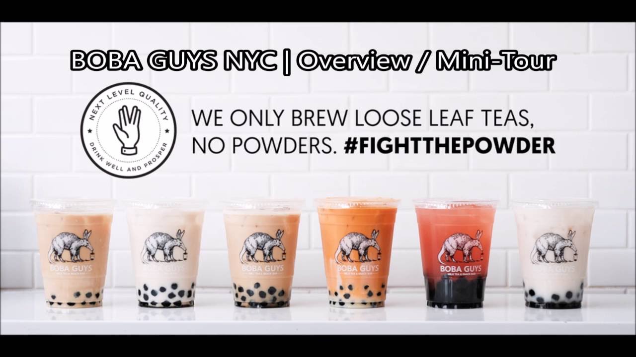 Boba Guys NYC | Overview / Mini-Tour - YouTube