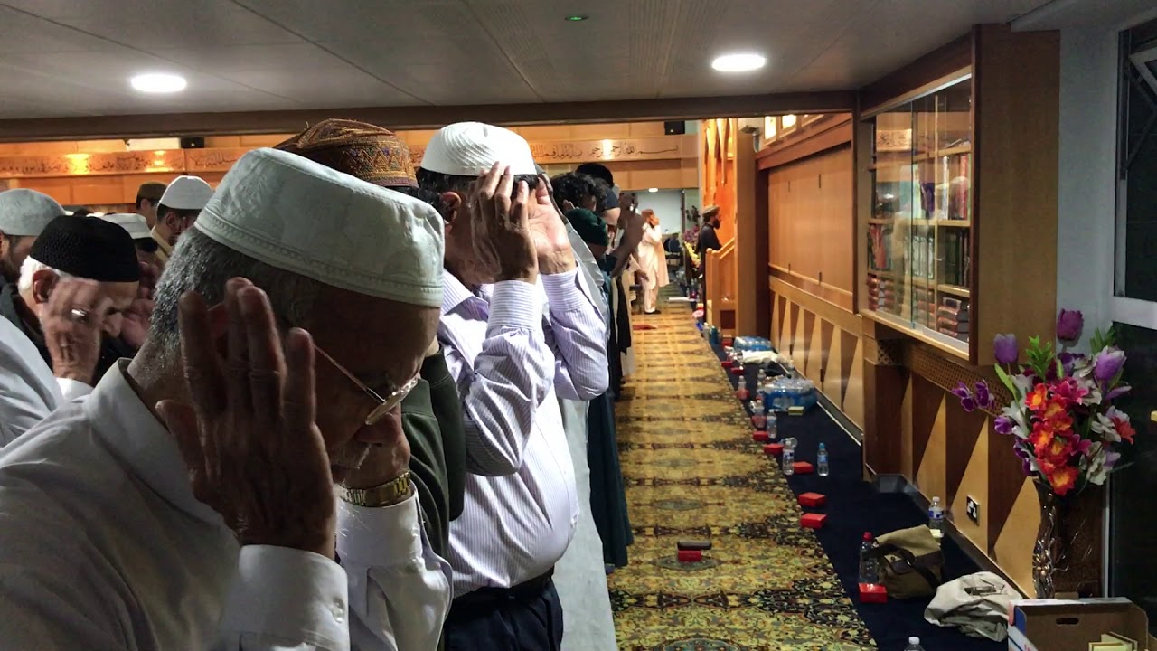 MANCHESTER VICTORIA PARK CENTRAL MOSQUE MASJID 27TH RAMADAN K2 TV ...