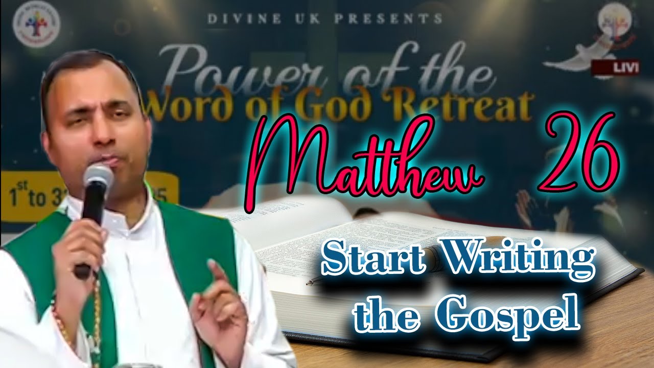 Start Writing the Gospel | Message from ( live retreat ) Power of The ...