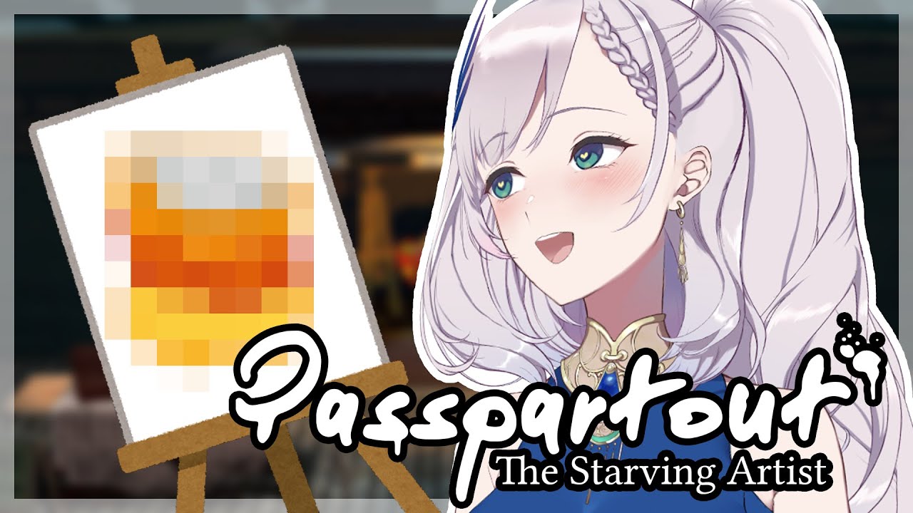 【Passpartout】Let's Relax! Trying to Paint Genmates & More...【hololiveID ...