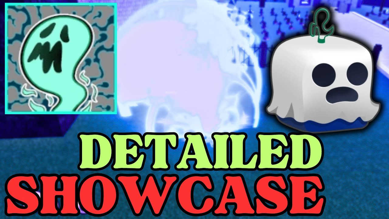 Ghost / Revive v2 Fruit Actually Fast DETAILED Showcase in Blox Fruits ...