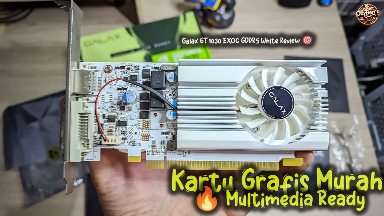 🖥️ Build PC Stylish dengan Galax GT 1030 EXOC White! Worth it? Super ...
