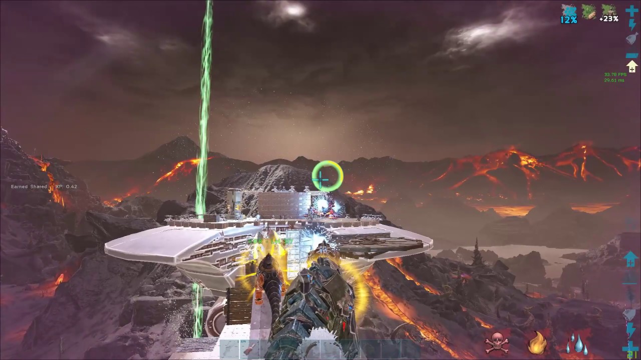 GENESIS DLC Tek-Raid Alpha Pilar Volcano (Day 7) | PC Smalltribes | Ark ...