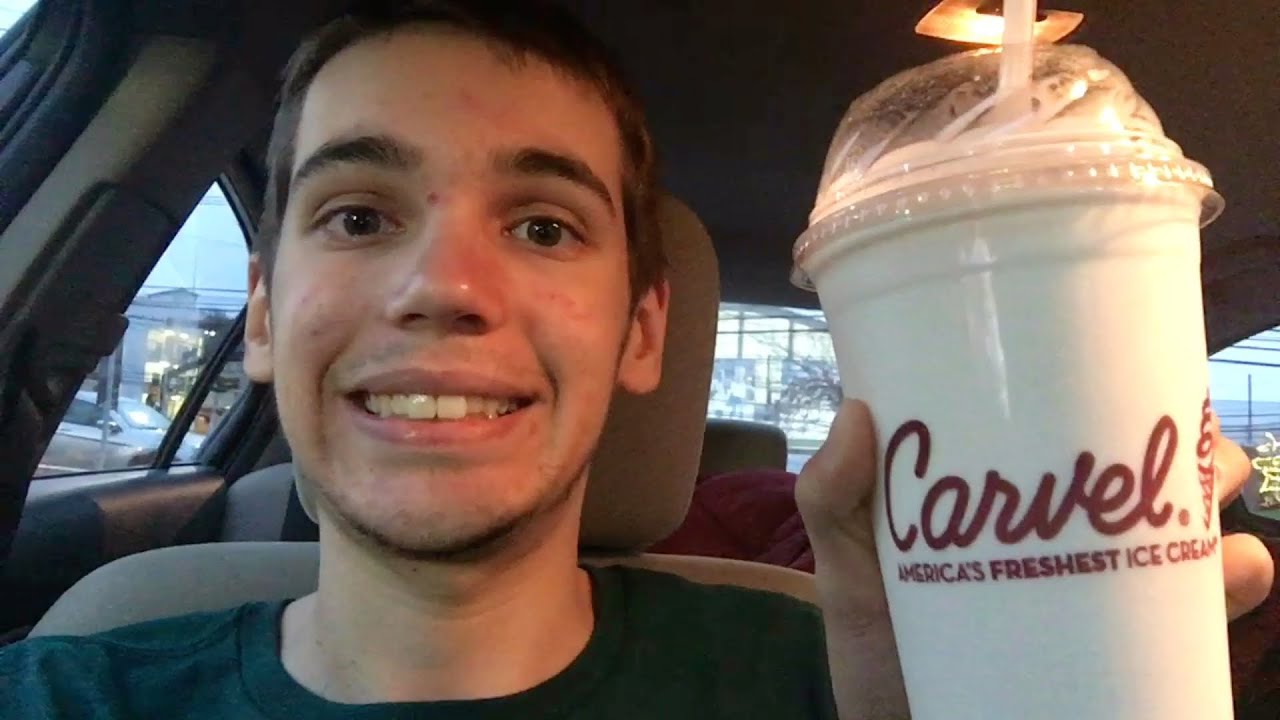 CARVEL Vanilla Milkshake Review!!! - YouTube