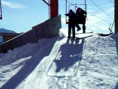 snowboarding wipeout Manning park - YouTube