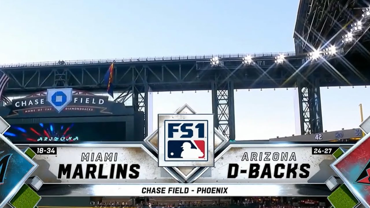 Marlins vs Diamondbacks FS1 Intro/Theme 5/25/24 | MLB 2024 - YouTube