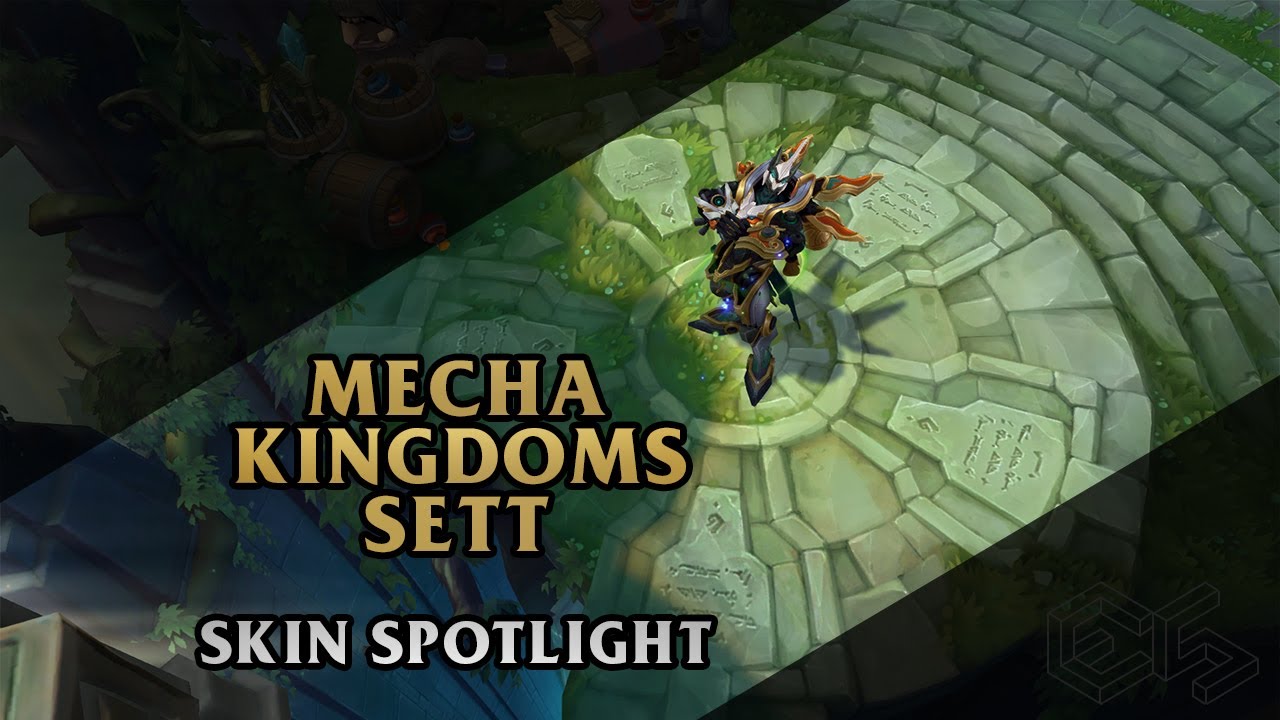 Mecha Kingdoms Sett League of Legends Skin Spotlight - YouTube